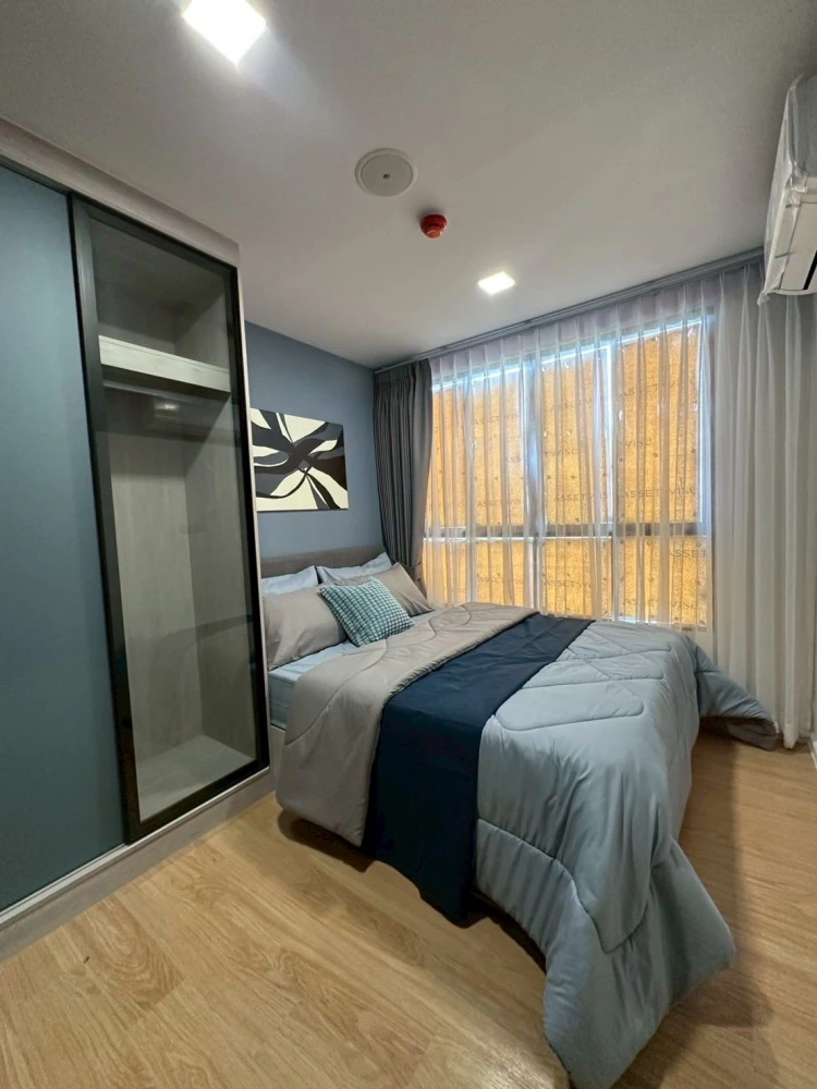 Scancondo | ให้เช่า Atmoz Kanaal Rangsit ชั้น 7 วิวเมือง มาพร้อมการตกแต่งที่ครบครัน จองเลยจ้า